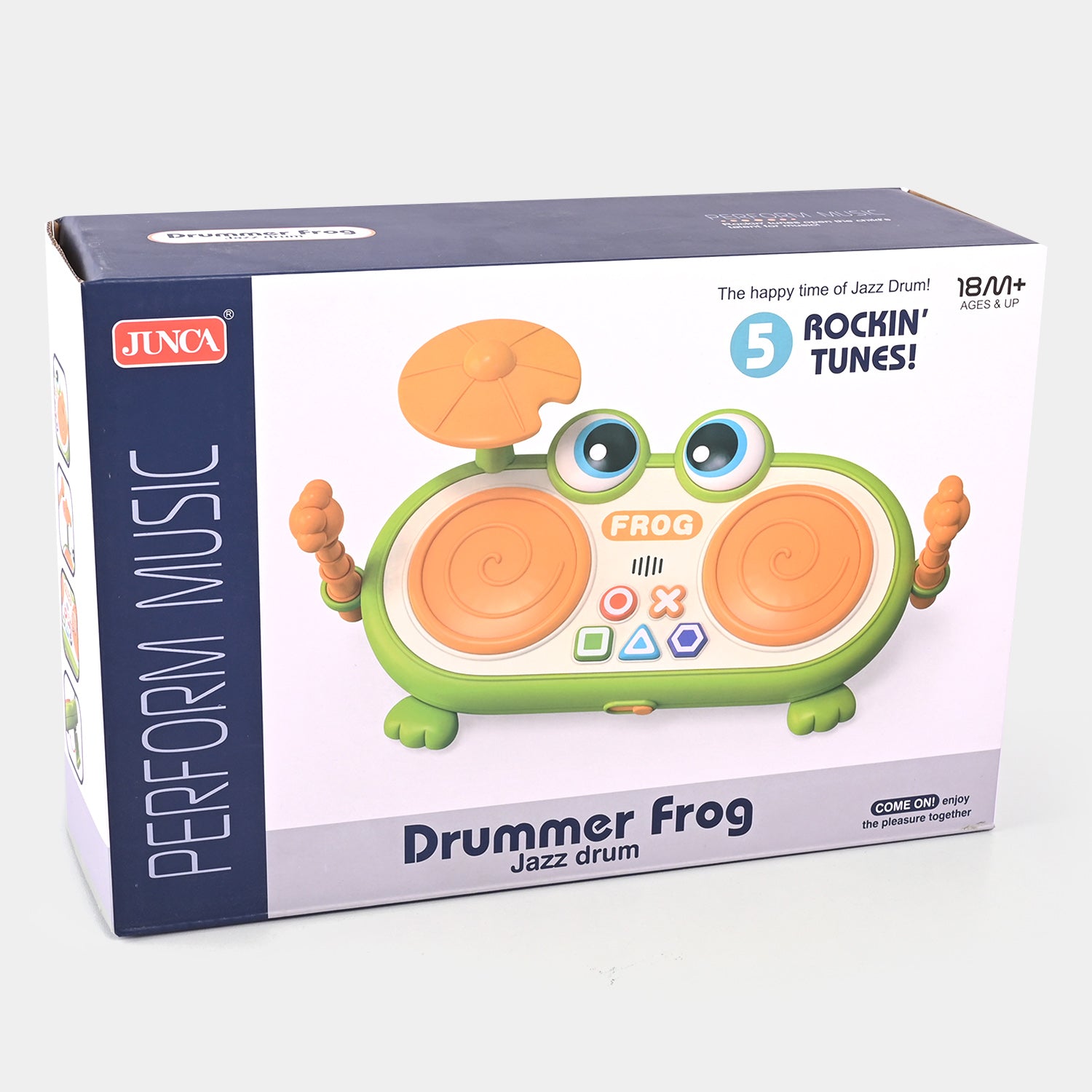 Drummer Frog With Light & Music For Kids Price in Pakistan | Bachaa Party