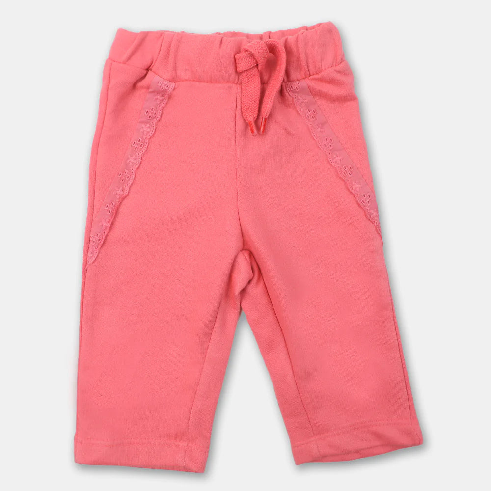 Infant Girls Sleeping Pyjamas Lace - Peach Price in Pakistan | Bachaa Party