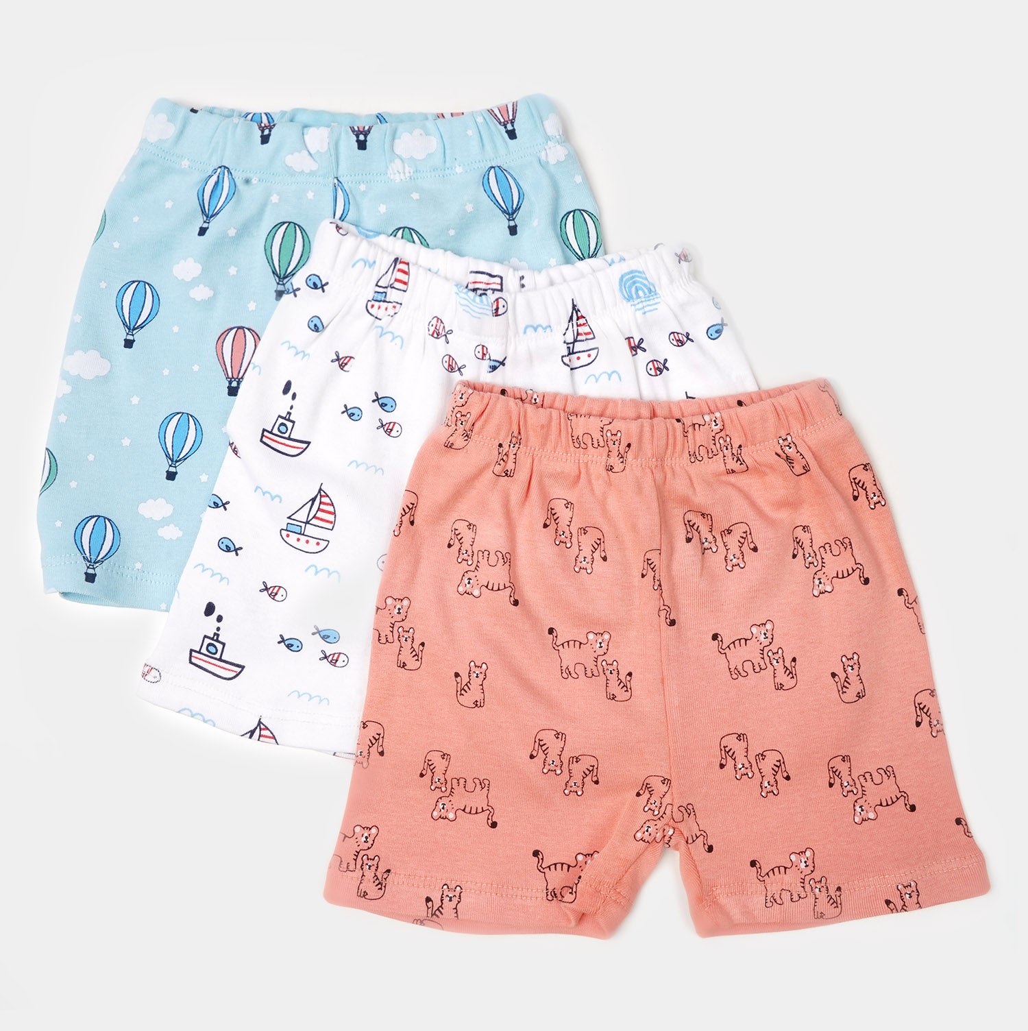 Infant Boys Rib Shorts 3PCs Little Adventure Price in Pakistan | Bachaa ...