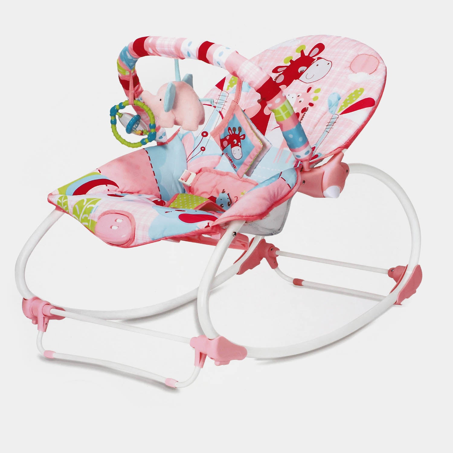 Newborn To Toddler Rocker Pink Price in Pakistan | Bachaa Party