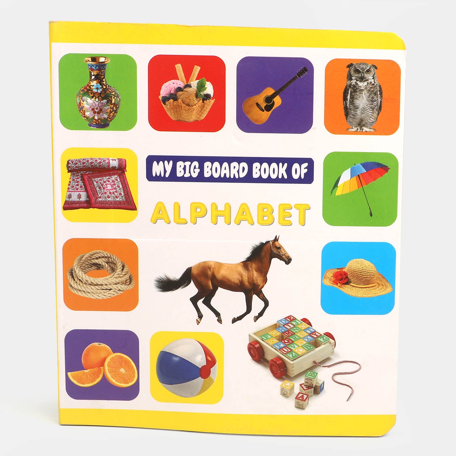 Big Alphabet Board Book Price in Pakistan | Bachaa Party