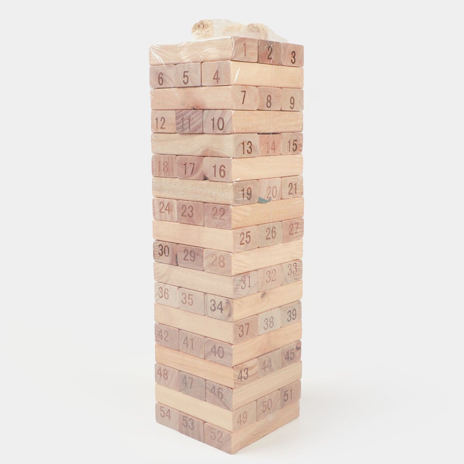 Jenga Game with Wooden Blocks, Stacking Tower Game | 54PCS Price in ...