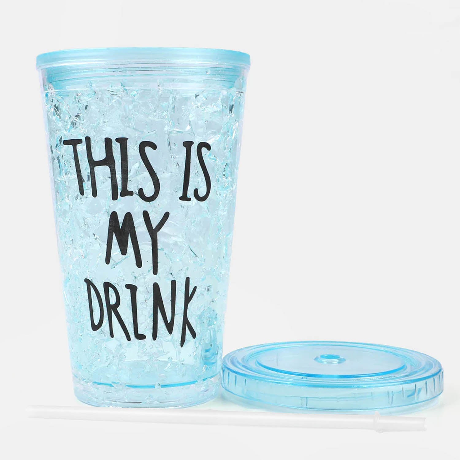 Lovely Acrylic Water Glass With Straw Price in Pakistan | Bachaa Party