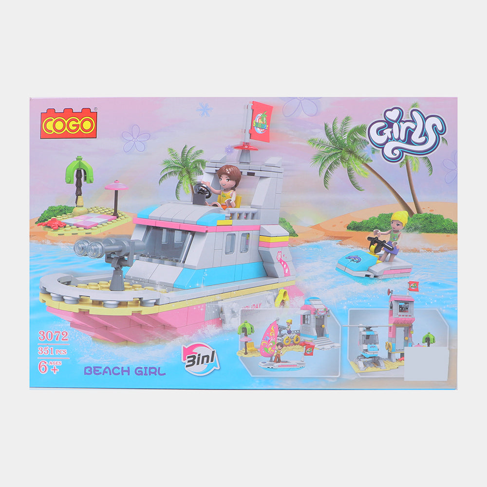 Character Girls Blocks Set For kids - 351Pcs Price in Pakistan | Bachaa ...