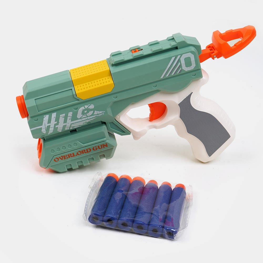 Soft Bullet Overload Gun Toy For kids Price in Pakistan | Bachaa Party