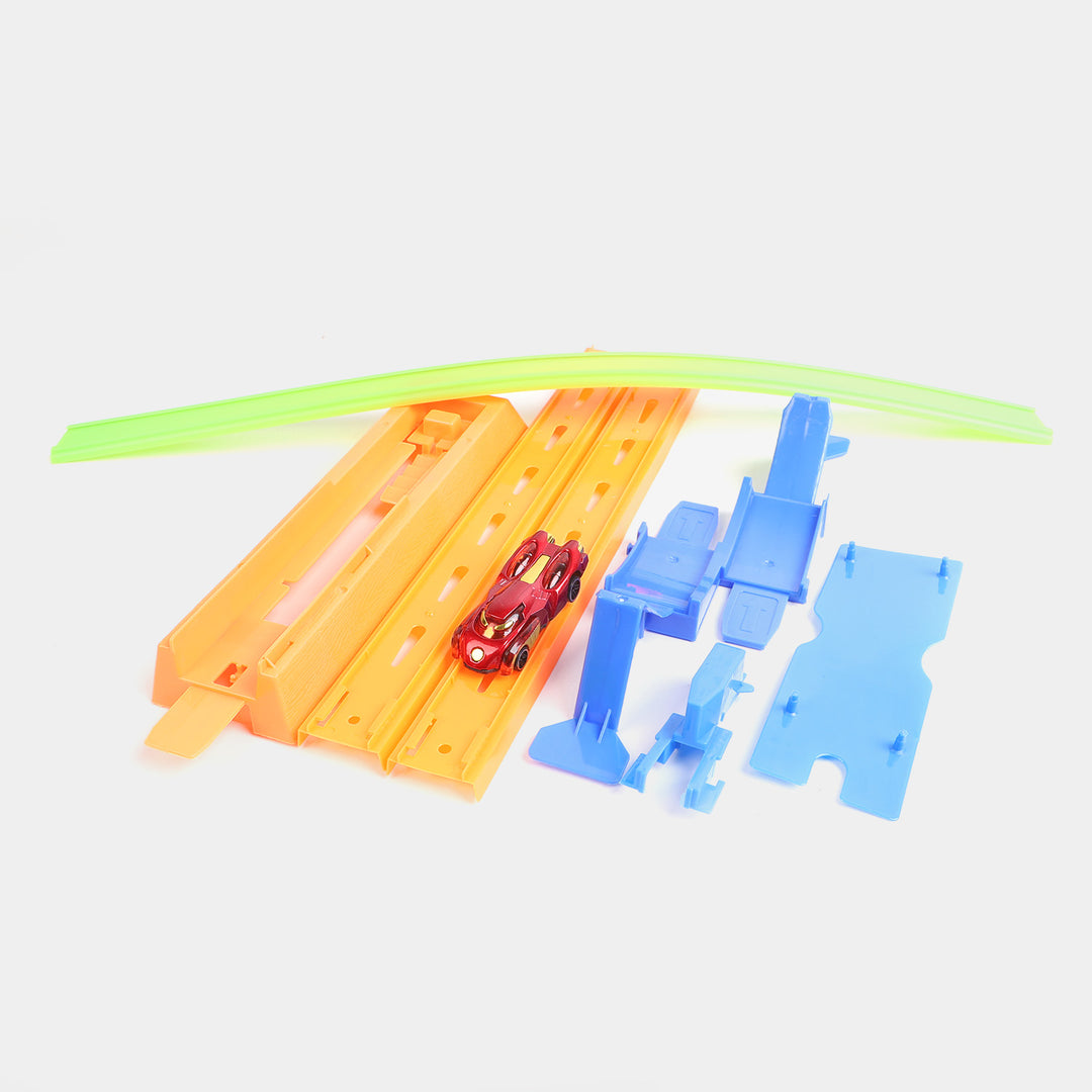 Diecast Racing Car With Catapult Track Set For kids Price in Pakistan ...