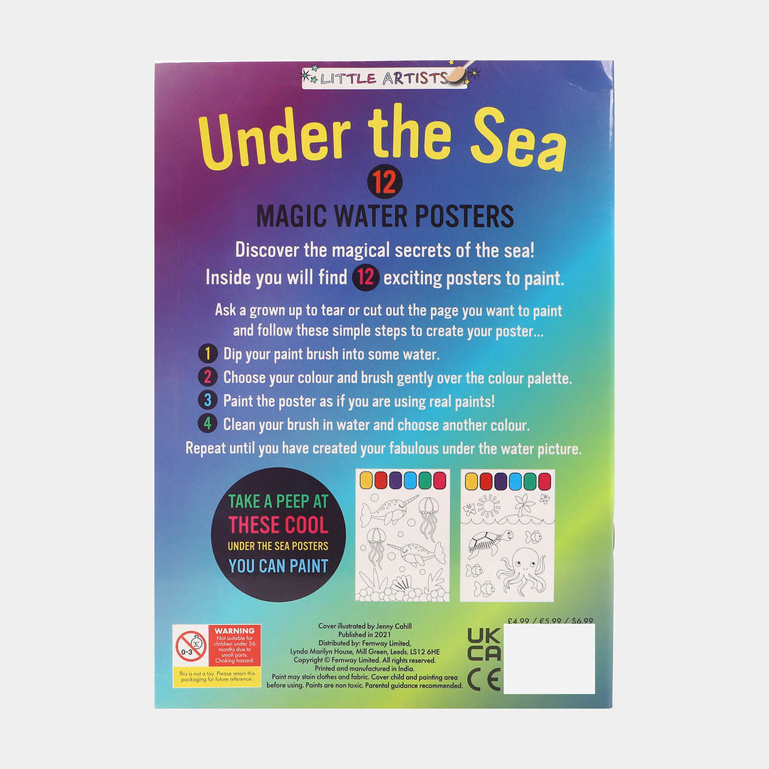Little Artists: Under The Sea 12 Magic Water Posters Price in Pakistan ...